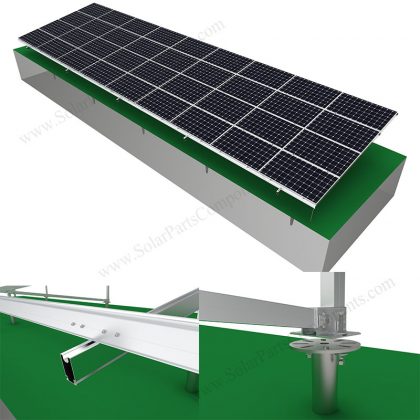 Solar panel ground mount kit for landscape array,SPC-GA-4H-N