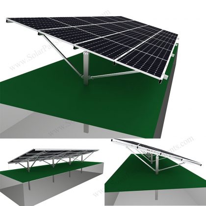 solar pillar ground mounting system, HDG pile ground racks.
