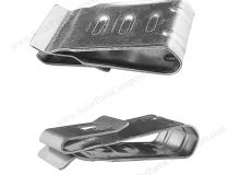 90 Degree 2 lines solar cable clips for solar panel mounting installation