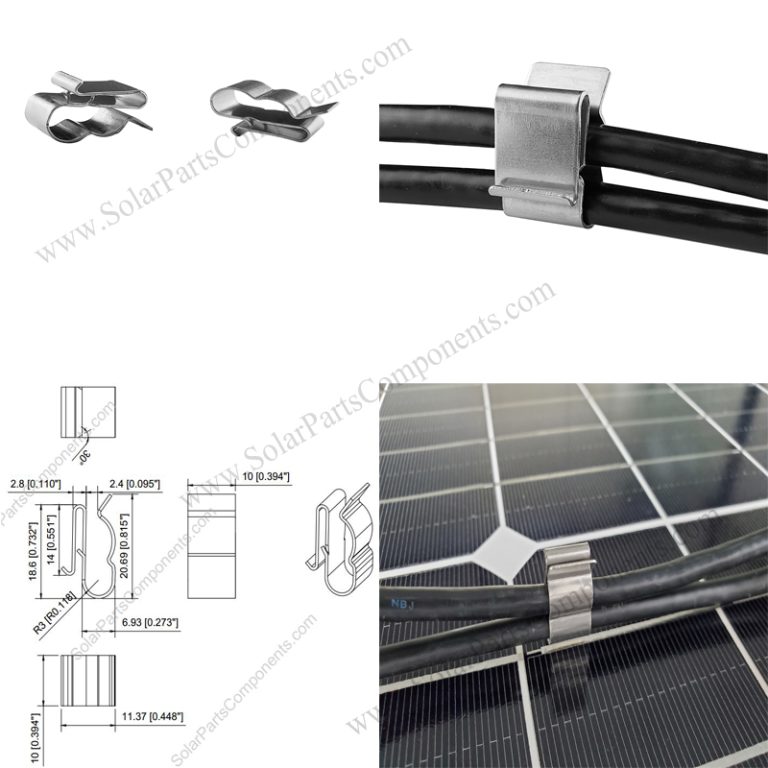solar panel wire clips, SPC-PV-CC06 SUS304 anti rust