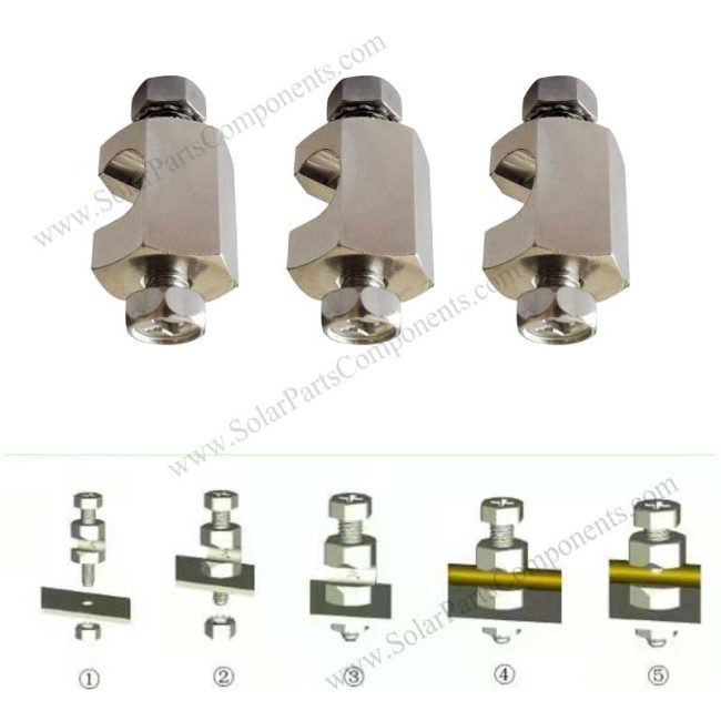 electrical solar terminal lugs, made of cooper from factory direct