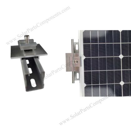 Solar mounting galvanized steel rails strong and durable