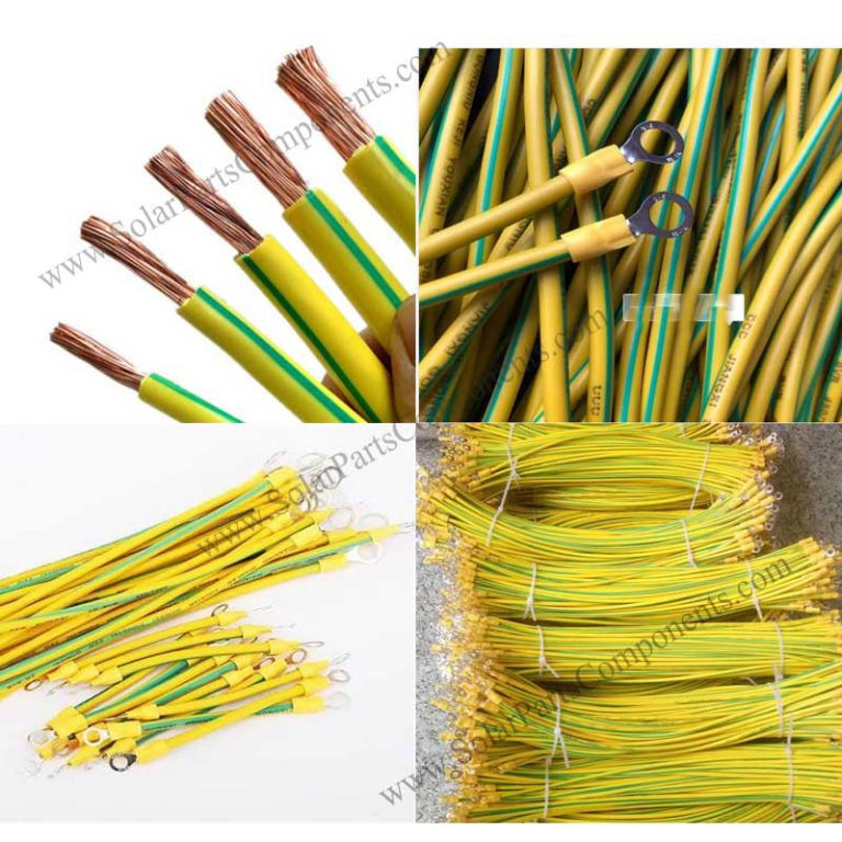solar grounding wire copper core stable conductivity