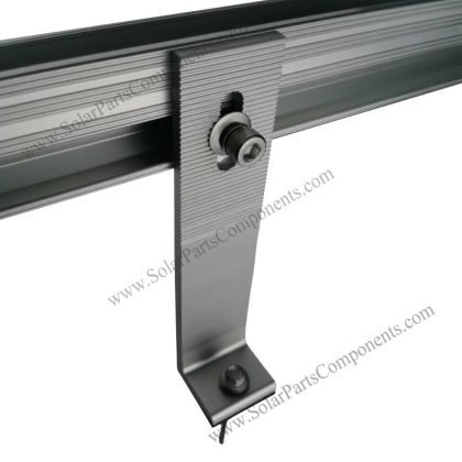 L feet solar bracket AL6005-T5 factory direct wholesale