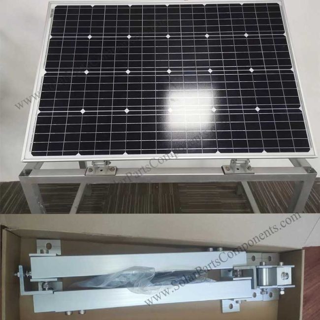 Solar Panel Mount Brackets with Adjustable Tilt Legs