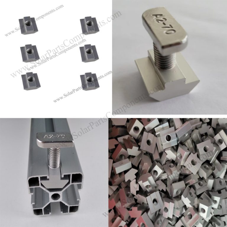 T sliding nuts for 40 series, 4040 aluminum profile