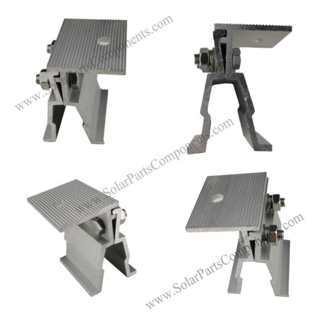 solar roof clamps for rib roofing sheet FACTORY