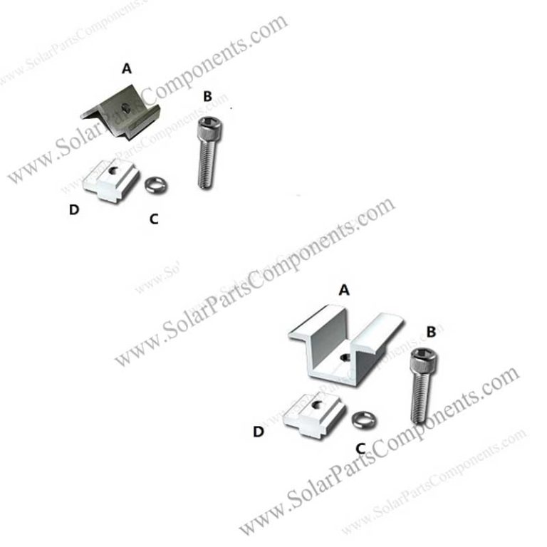 30mm solar end clamp factory direct