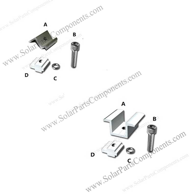 30mm solar end clamp factory direct