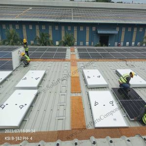 Solar Rooftop FRP Walkway Factory