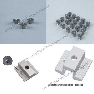 Solar Clamp Pin for grounding, factory direct.