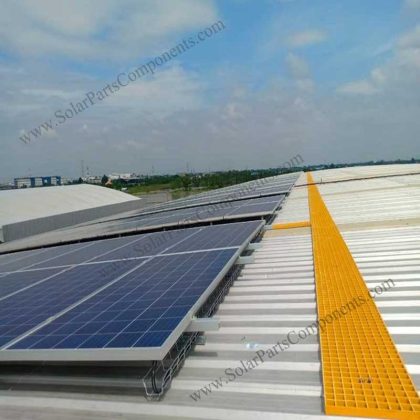 Solar Rooftop FRP Walkway Factory