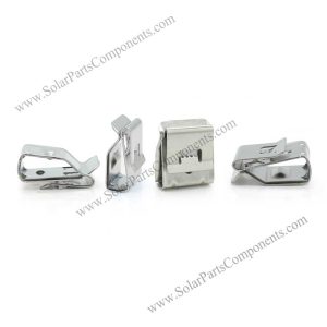 Flat cable clips for PV panels factory direct sales, SUS 304.