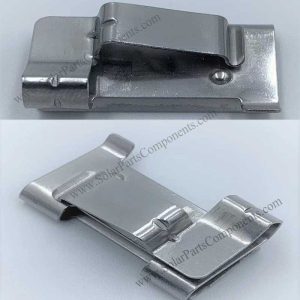 2 Wires 90° solar clips, compact and lightweight, easy to install.