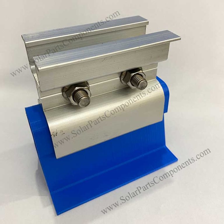 Aluminium metal roof clamp, earthquake resistance.