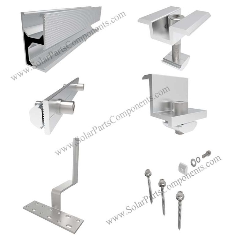 side mounting PV roof hook, suitable for glazed tile roof.