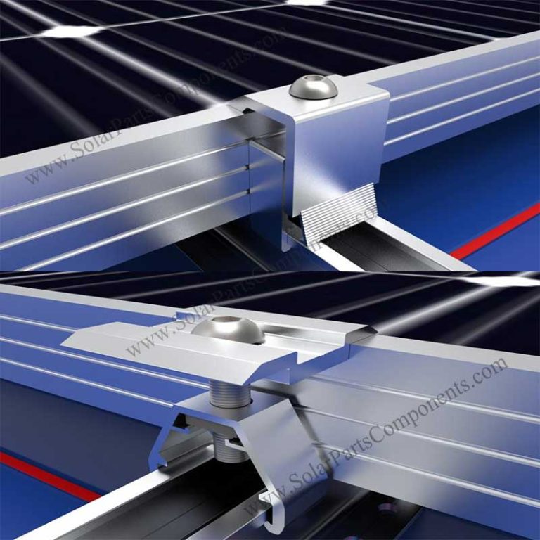 Trapezoidal sheet metal rail, AL6005-T5 material, high availability.