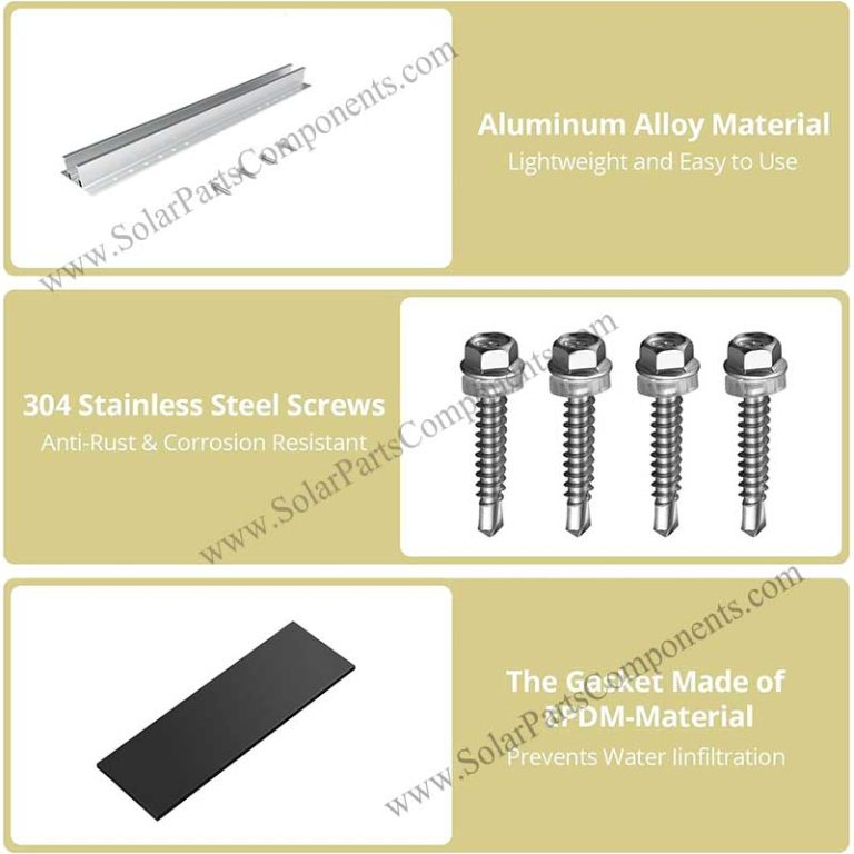 Trapezoidal sheet metal rail, AL6005-T5 material, high availability.