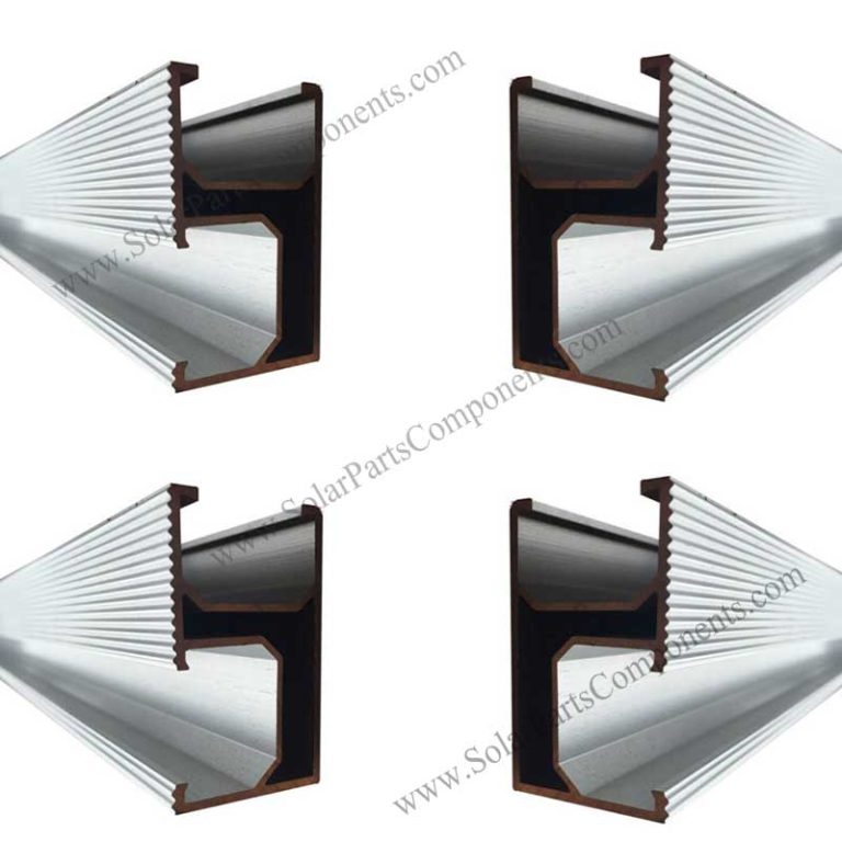 Aluminum Solar Mounting System Rail with good anti-corrosion.