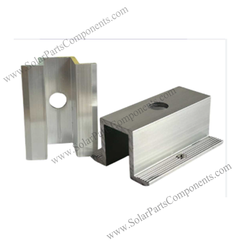 Solar Panel Earth Clamp PV Coupling Earthing Ground Lug Cable Clamp ...