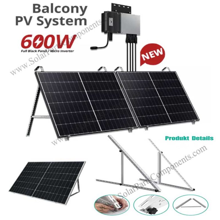 Complete Balcony solar system Kits