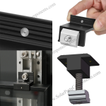 solar grounding pin, replacing solar grounding clip.