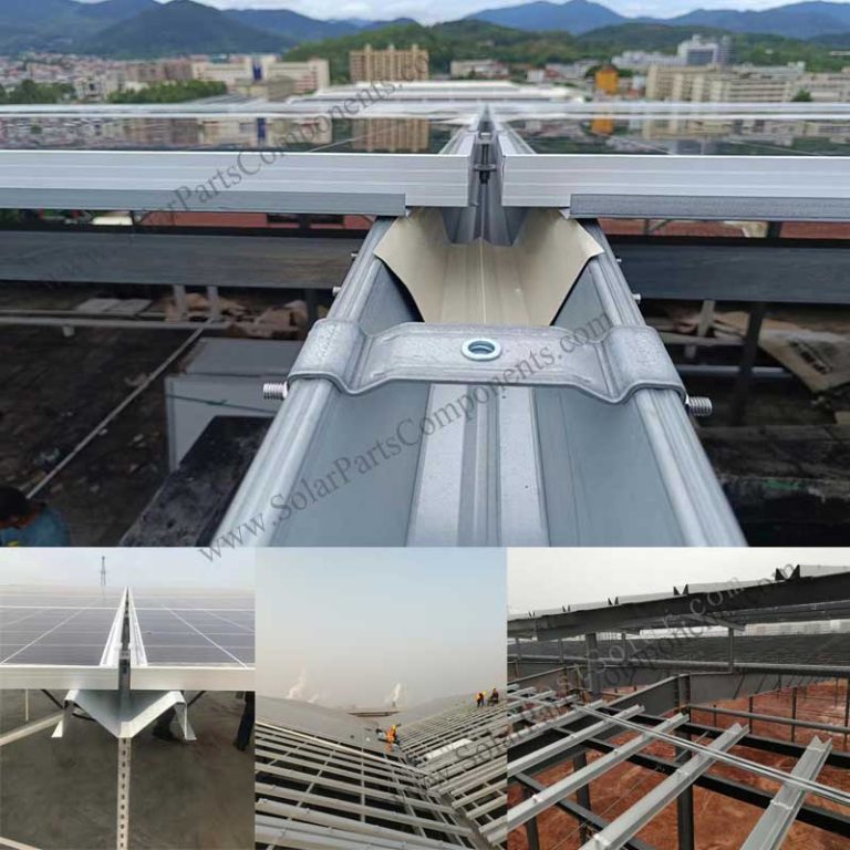 Waterproof structure for bifacial fameless solar panels