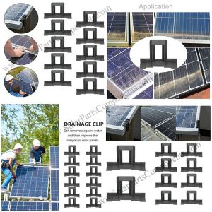 Solar Panel Water Drain Clips in PV industry