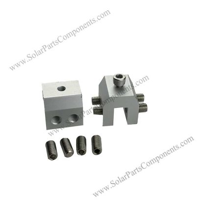 The Snap Lock roof clamps is our most popular option