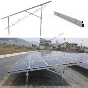 Aluminum Solar ground mounting structure