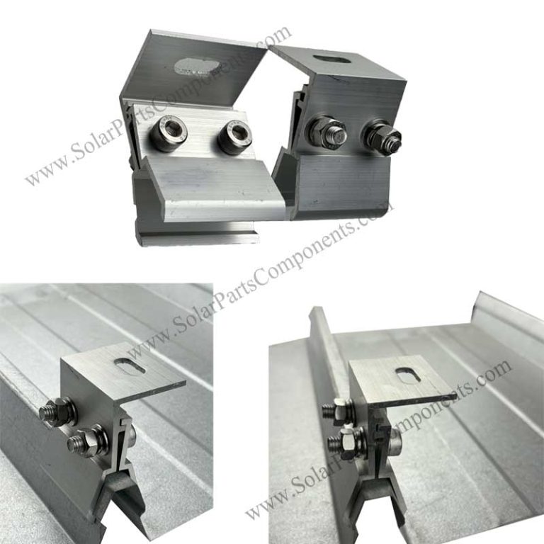 Clamps for rib metal roof