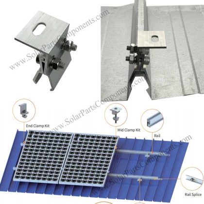Klip lok roof clamps OEM factory