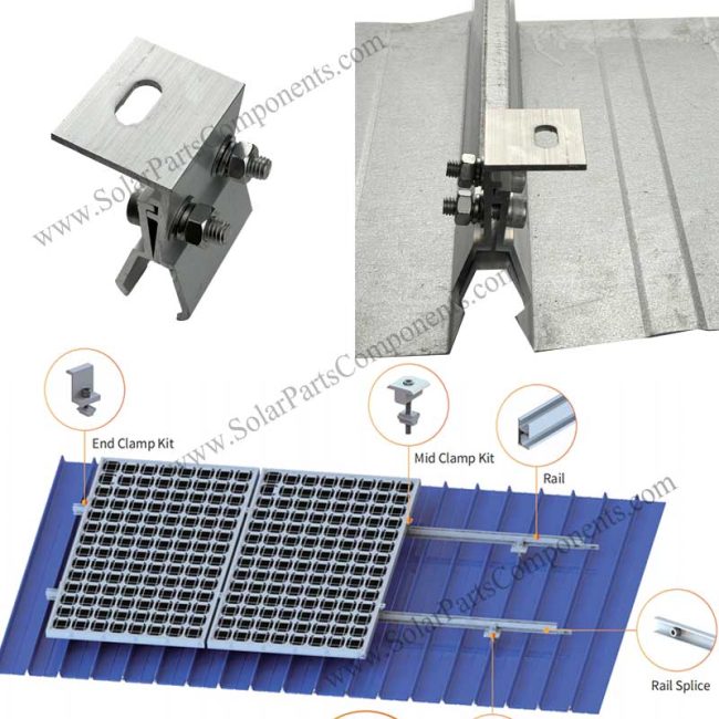 Klip lok roof clamps for solar wholesale