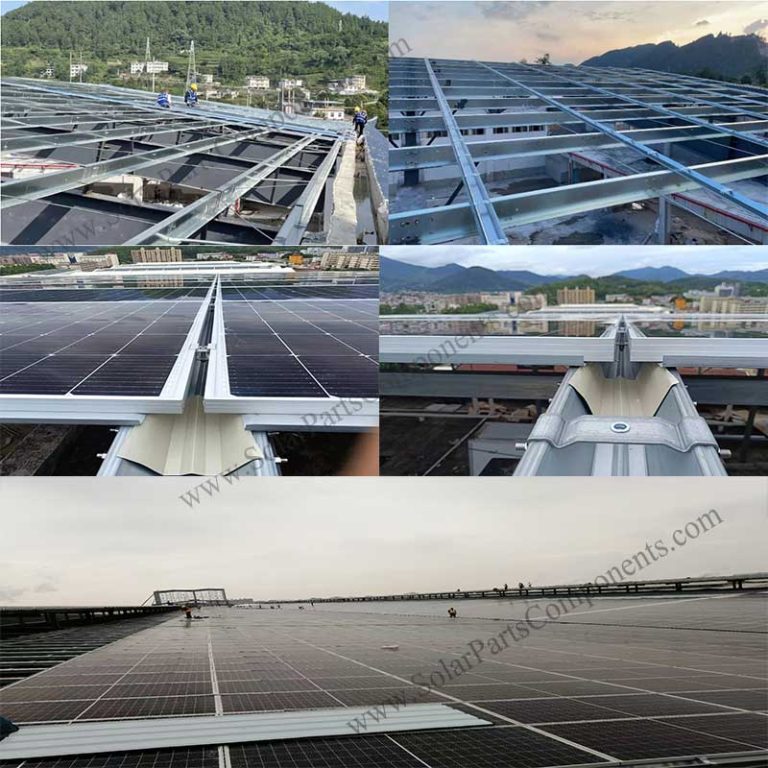 Solar waterproof structure for solar panel