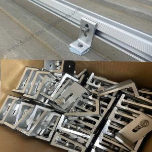 L foot solar mounting