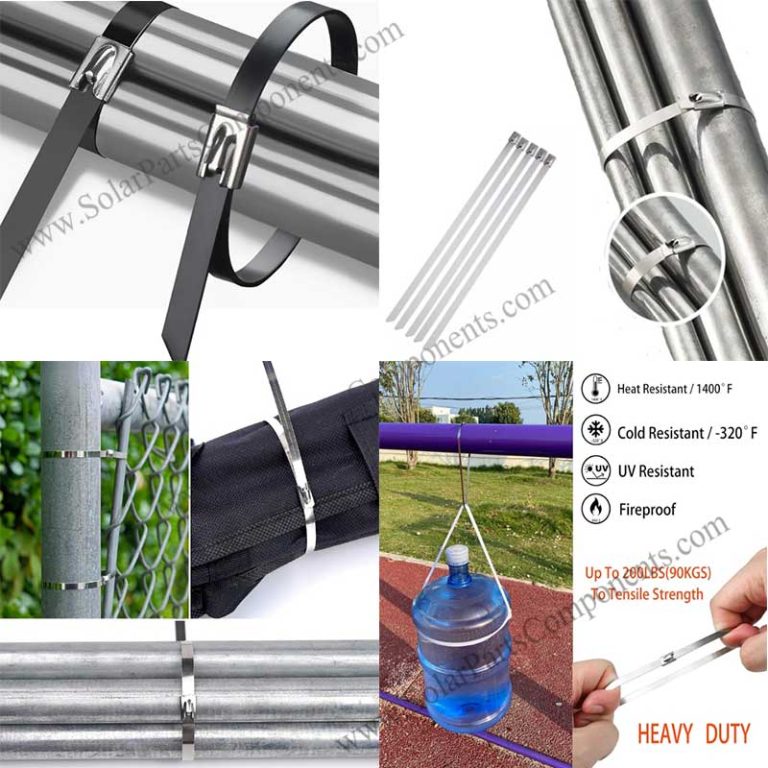 How to use Cable Ties for PV