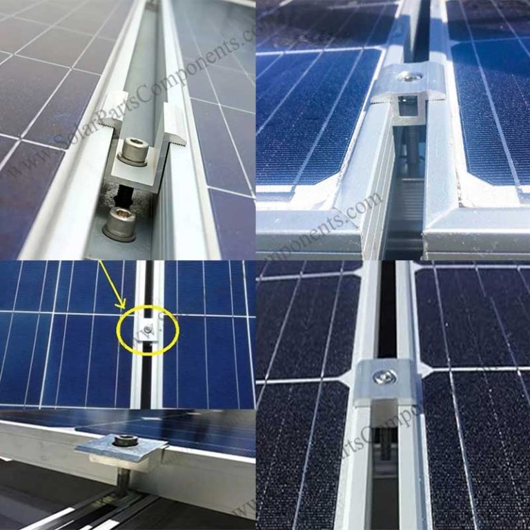 The role of Solar Panel mounting clamp