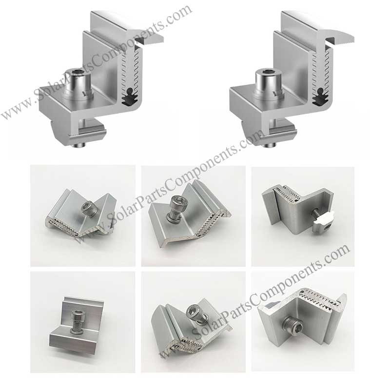 Solar Panel End Clamps | Secure & Durable PV Mounting Solutions