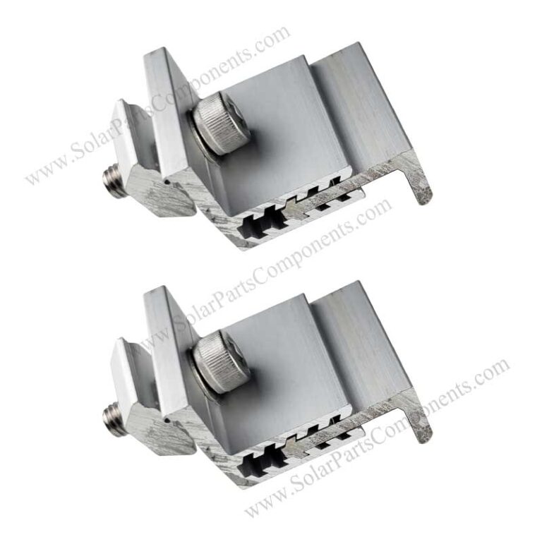 Solar Panel End Clamps | Secure & Durable PV Mounting Solutions